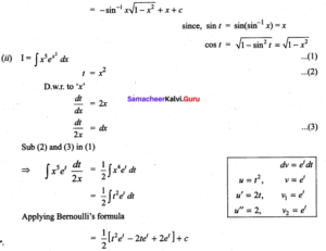 Samacheer Kalvi 11th Maths Solutions Chapter 11 Integral Calculus Ex 11 ...
