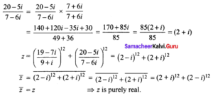 Samacheer Kalvi 12th Maths Solutions Chapter 2 Complex Numbers Ex 2.4 ...