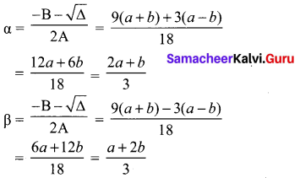 Samacheer Kalvi 10th Maths Solutions Chapter 3 Algebra Additional ...
