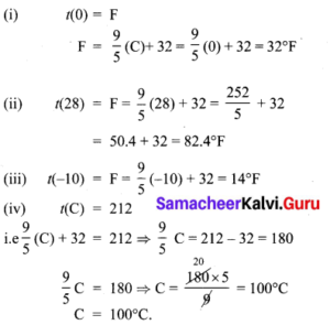 Samacheer Kalvi 10th Maths Solutions Chapter 1 Relations and Functions Ex 1.4 – Samacheer Guru